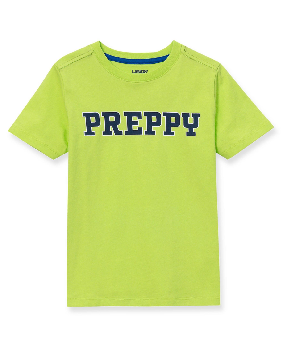 Click here for Lands End Boys Short Sleeve Graphic Tee - Preppy/l... prices