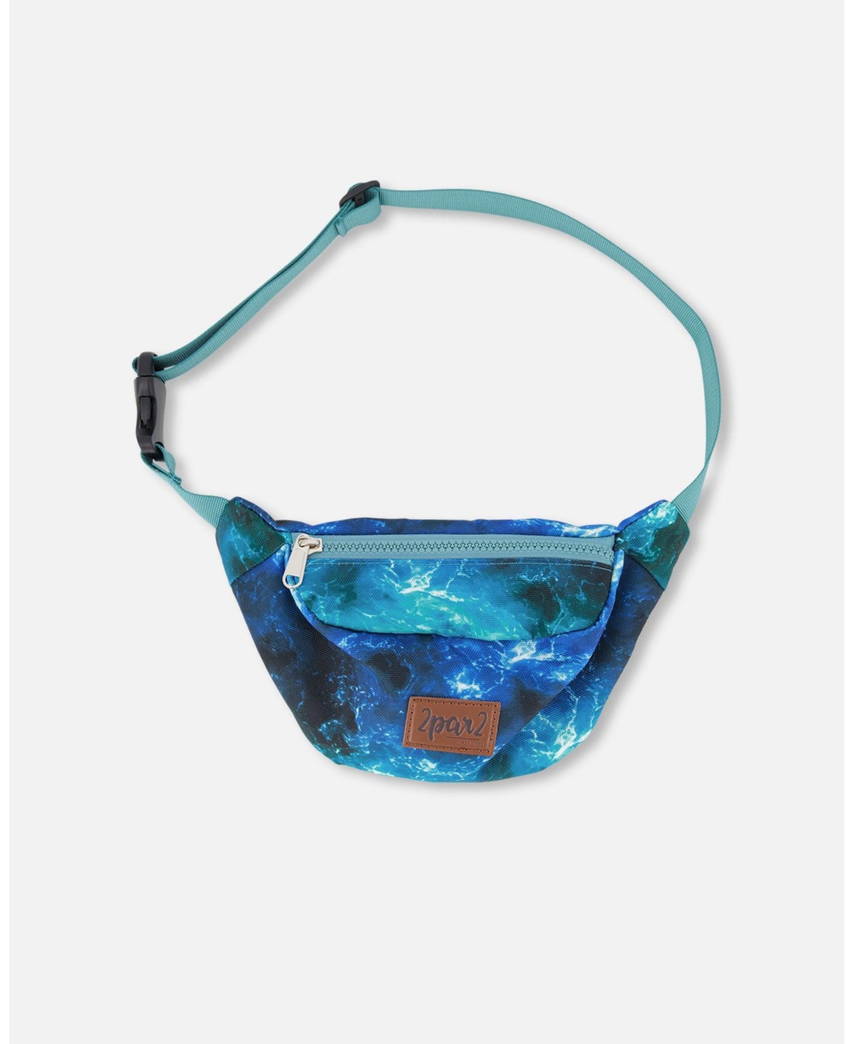 Click here for Deux par Deux Boy Fanny Pack - Blue wave print prices