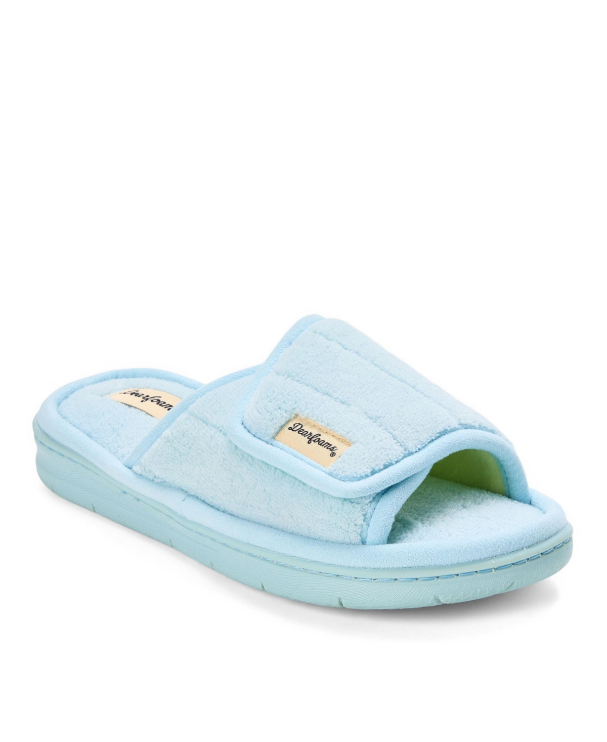 Click here for Dearfoams Womens Mickey Terry Adjustable Shower Sl... prices