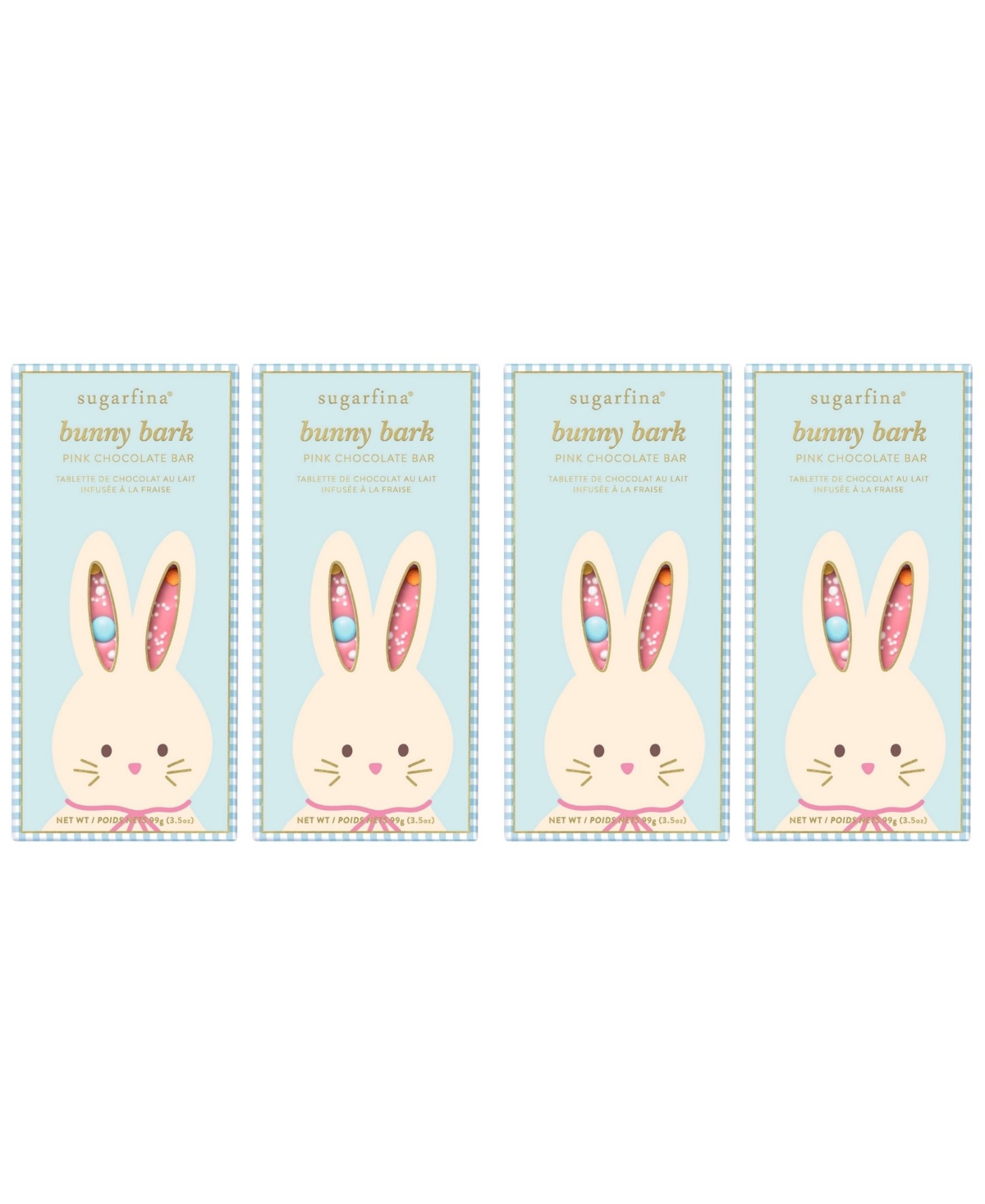 Click here for Sugarfina Easter Bunny Bark Pink Chocolate Bar  4-... prices