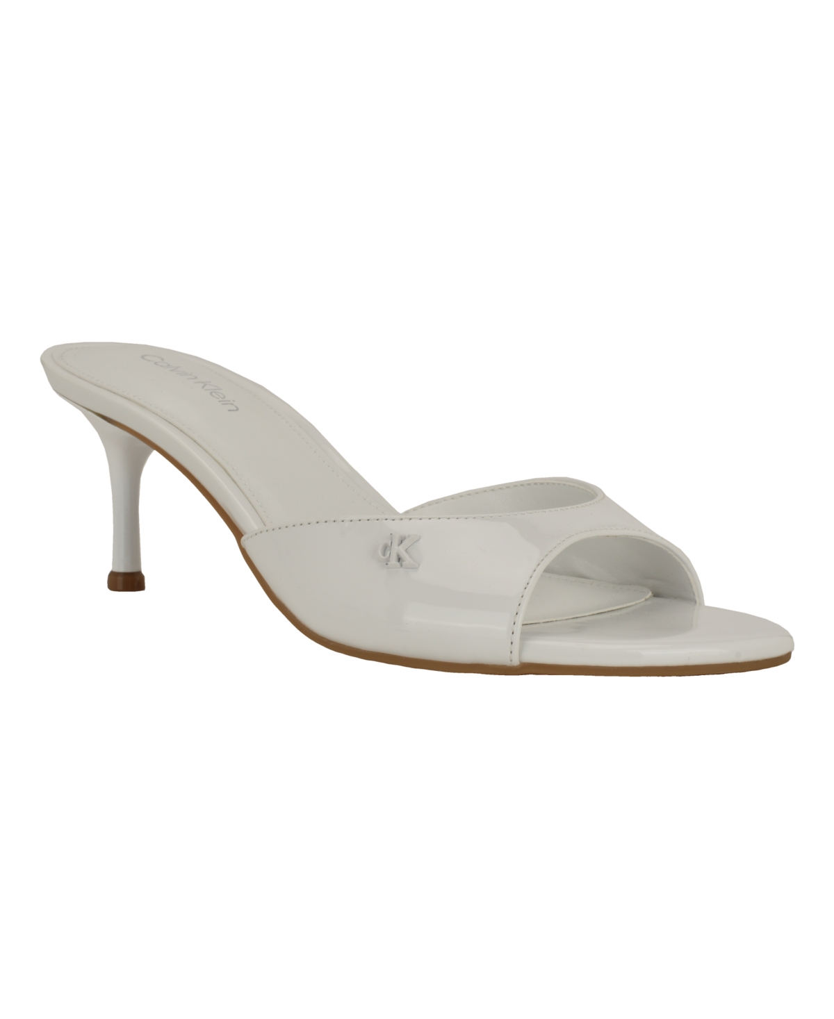 Click here for Calvin Klein Womens Vixie Kitten Heel Dress Sandal... prices