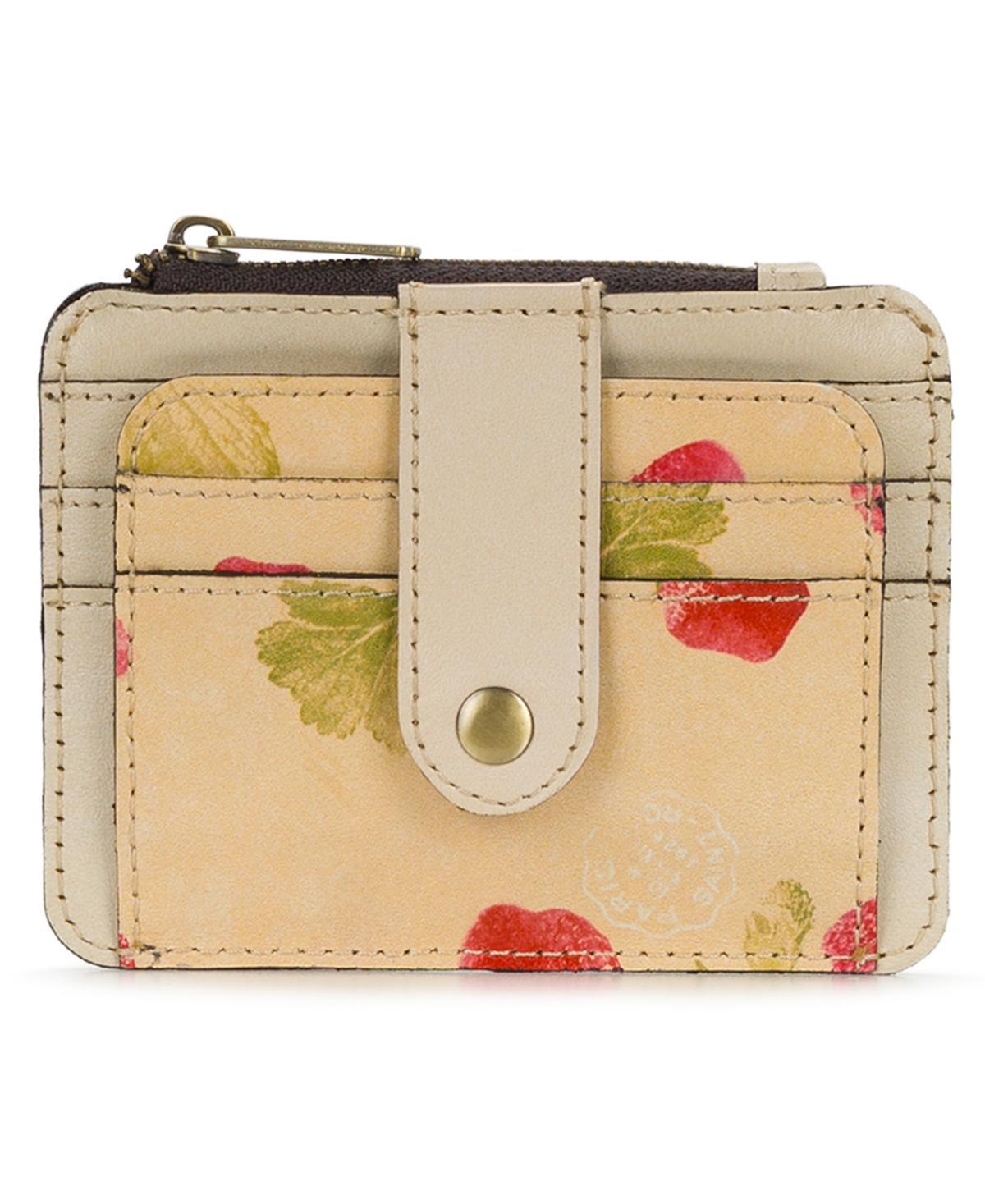 Click here for Patricia Nash Cassis Id Case - Parchment Strawberr... prices