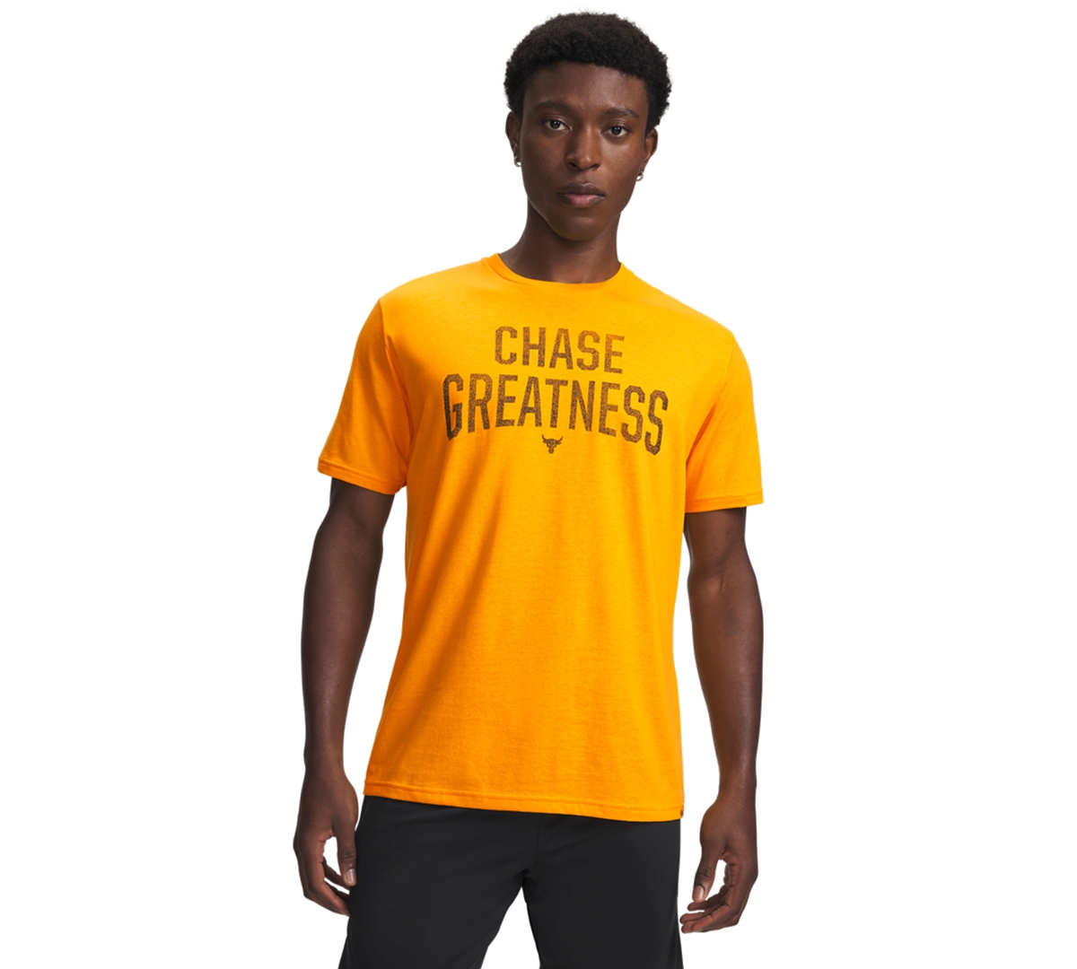 Click here for Under Armour Mens Project Rock Crewneck T-Shirt -... prices