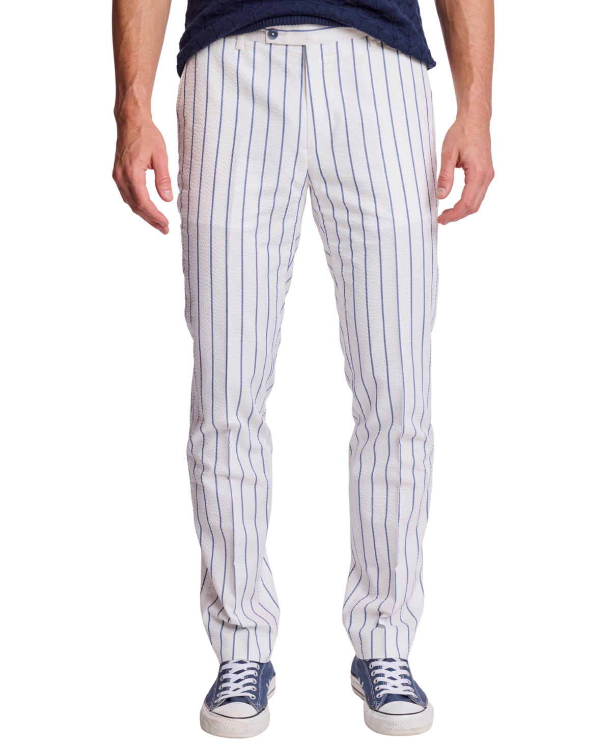 Click here for Paisley & Gray Mens Downing Slim-Fit Stripe Pants... prices