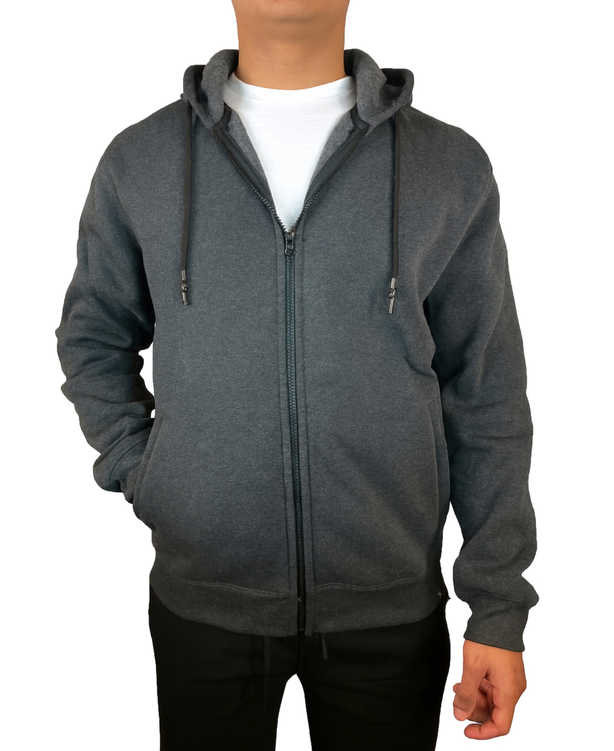 Click here for Blue Ice Mens Full Zip Regular-Fit Hooded Sweatshi... prices
