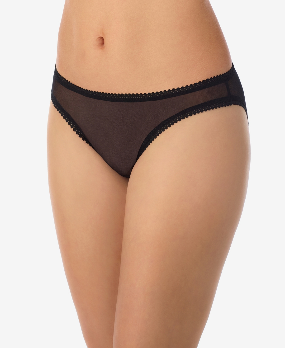 Click here for On Gossamer Womens Mesh Bikini Underwear 3202 - Bl... prices