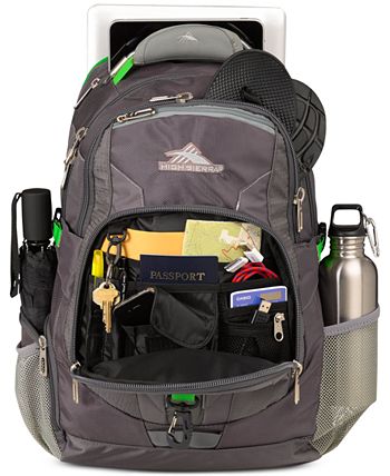 High Sierra XBT Checkpoint Friendly Laptop Backpack in Gray - Macy's