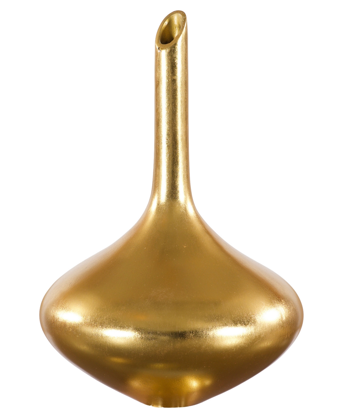 Click here for Phillips Collection Julian Vase - Gold Leaf prices