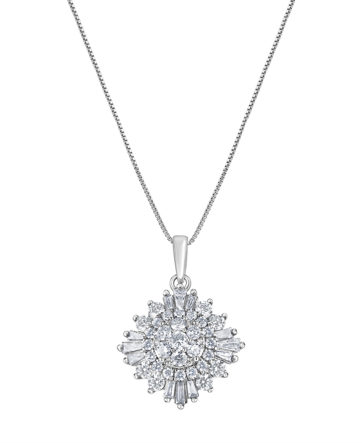 Click here for Macys Diamond Pendant Necklace (1 ct. t.w.) in 14k... prices