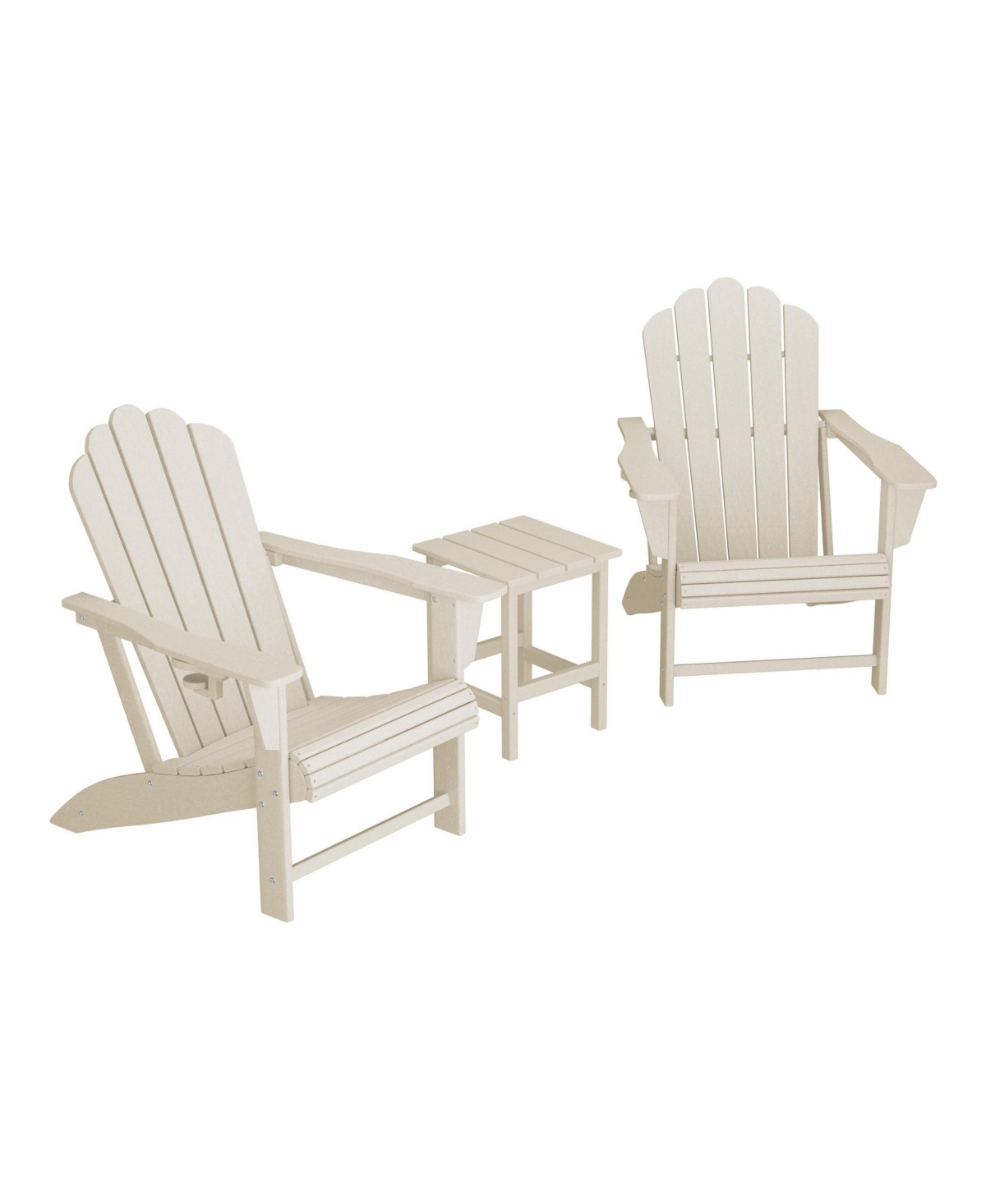 Click here for Draft - 3-Piece Outdoor Patio Hdpe Adirondack Chai... prices