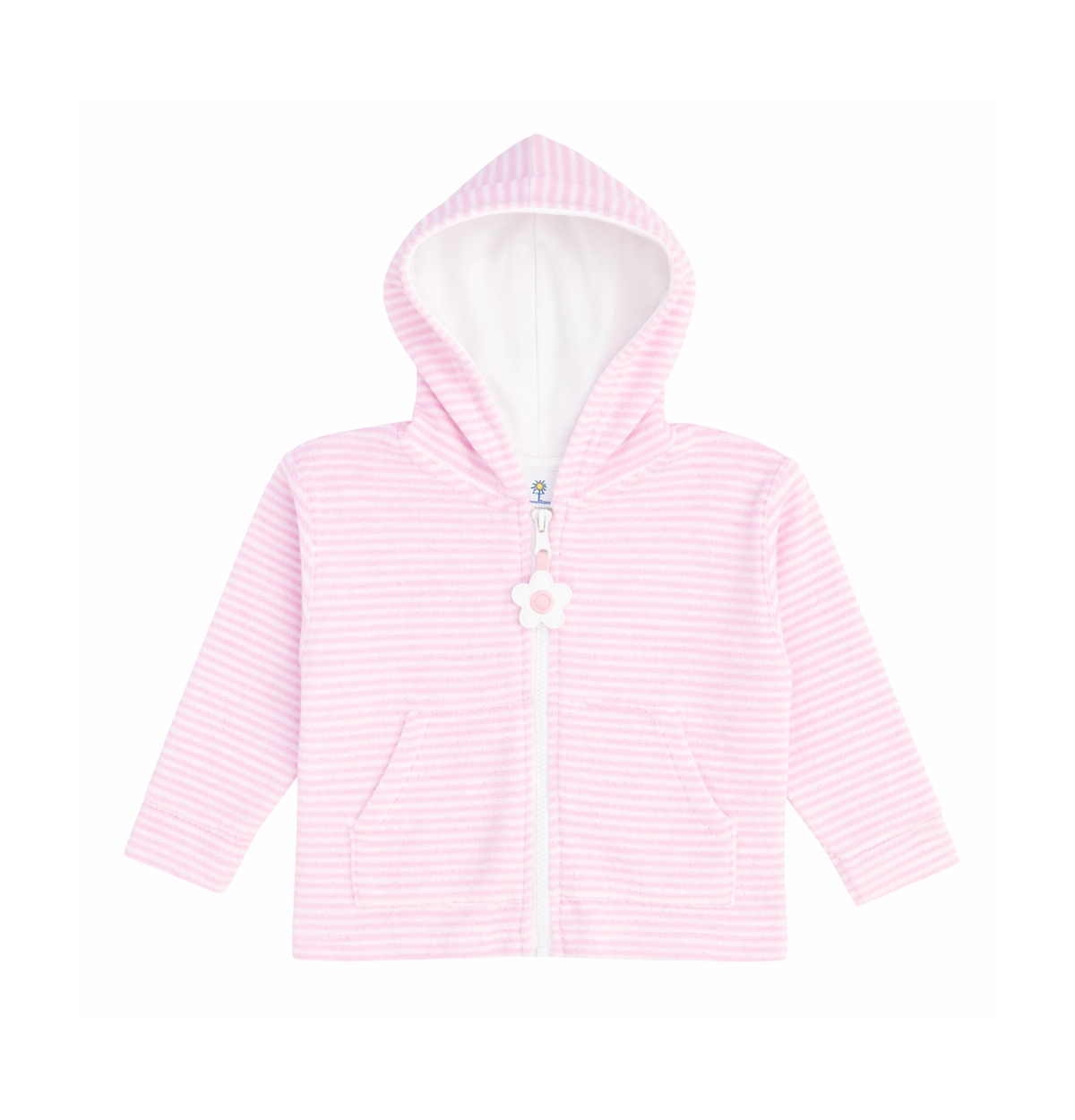 Click here for Florence Eiseman Toddler Girls Stripe Terry Hoodie... prices
