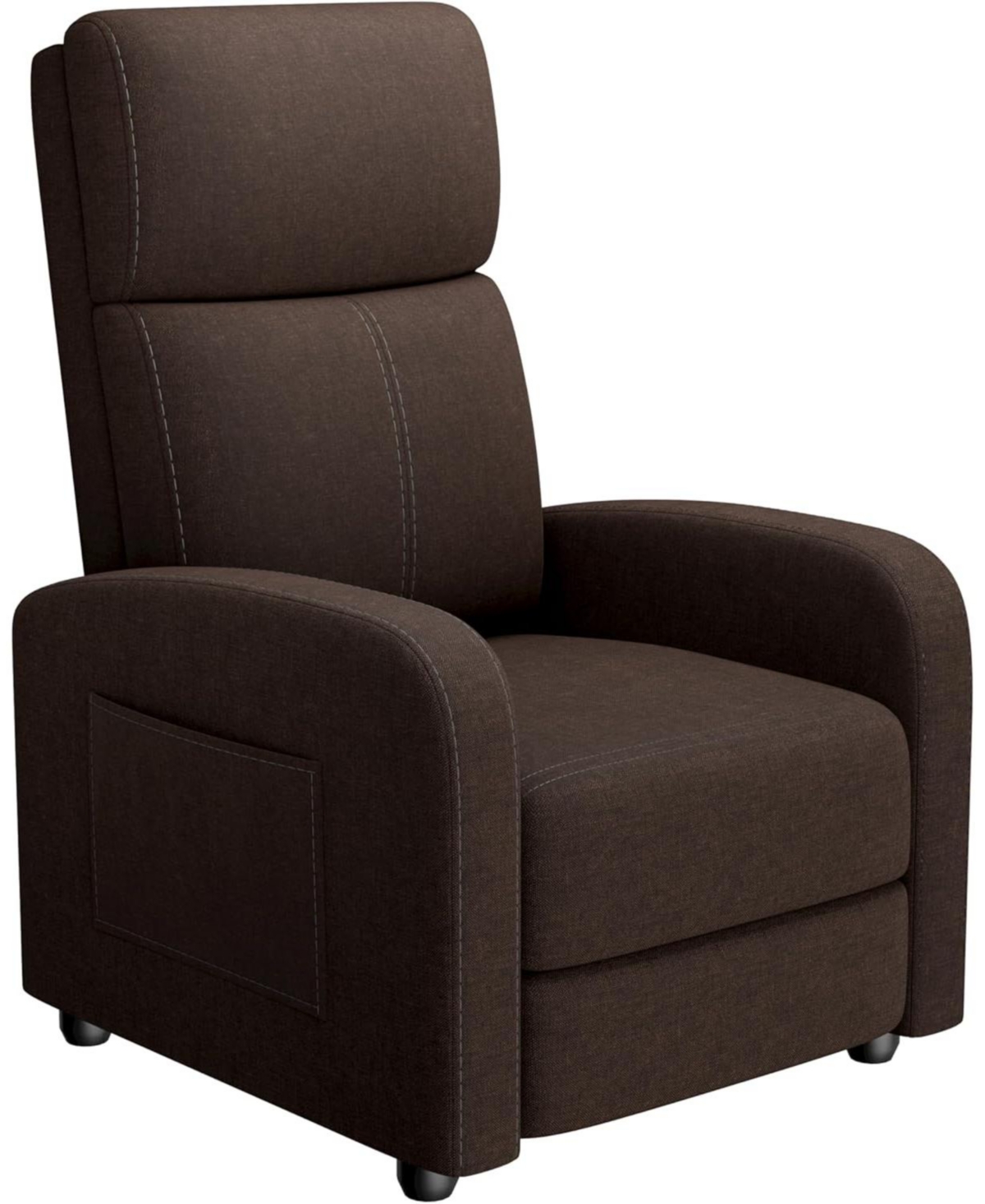 Click here for gaomon linen fabric manual recliner chair with sid... prices