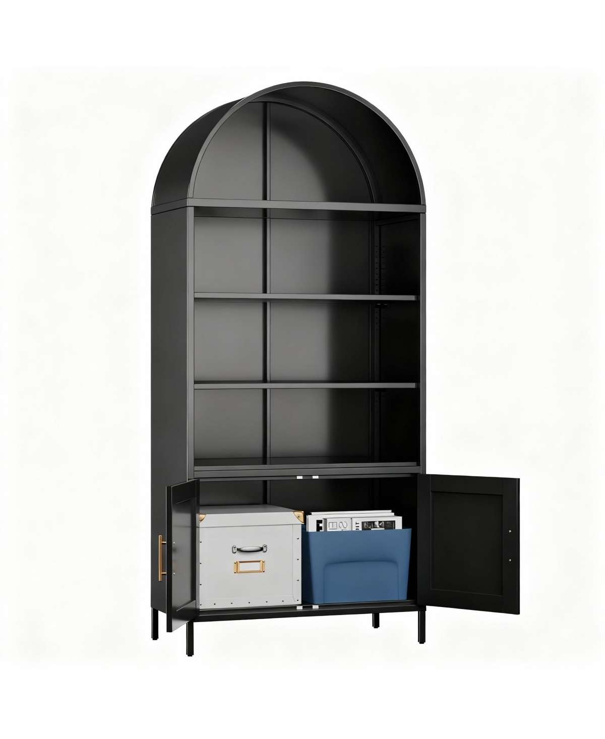Click here for Yigii Metal Arched Cabinet  17.7"D x 35.5... prices
