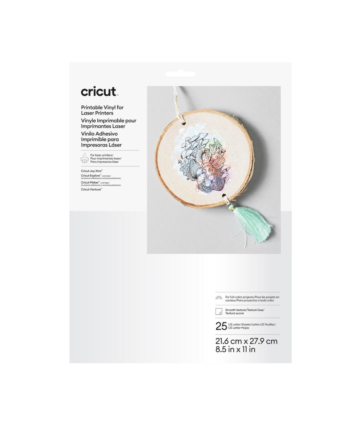 Click here for Cricut 8.5" x 11" White Printable Vinyl... prices