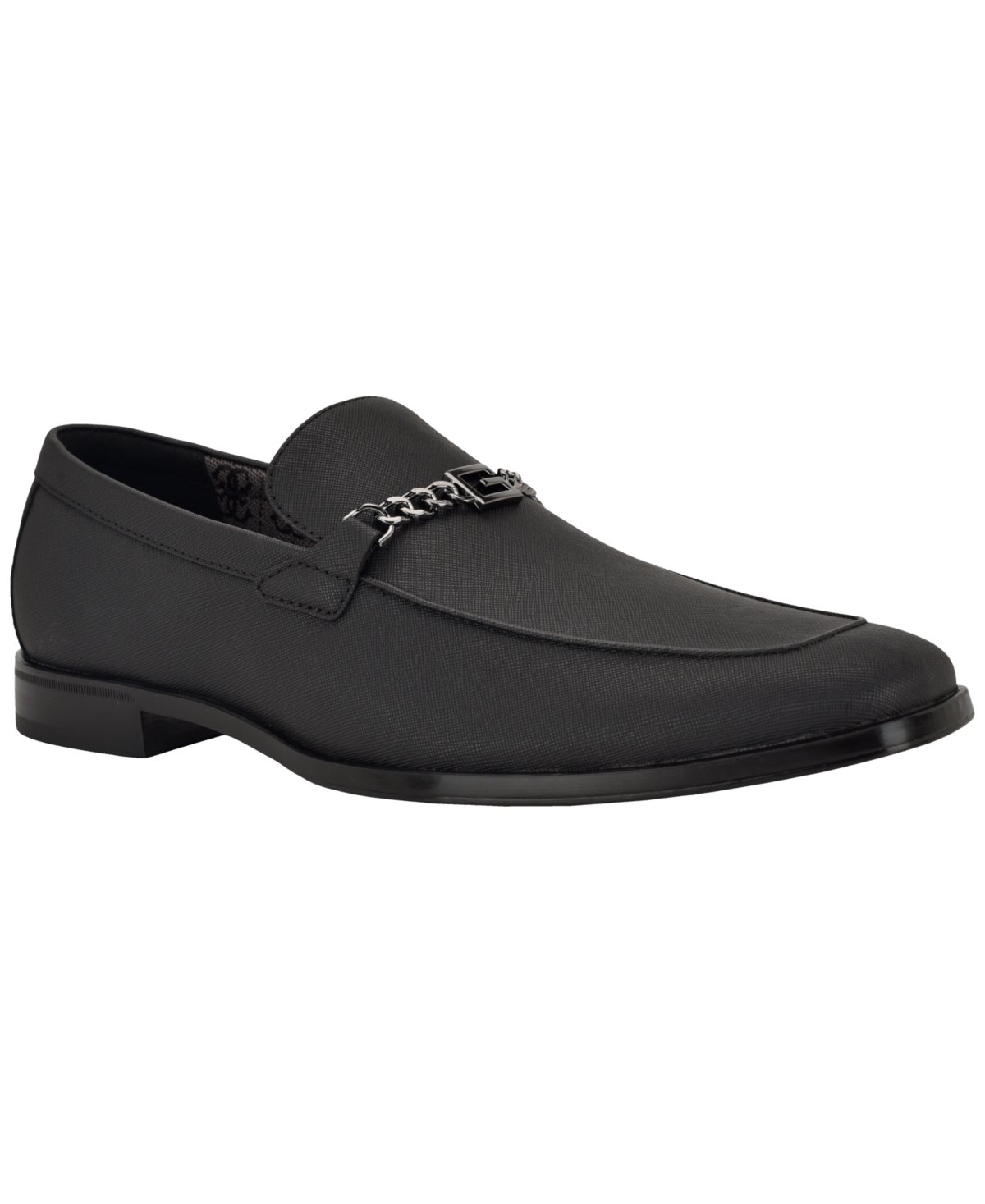 Click here for Guess Mens Hacam Slip-On Dress Loafers - Black prices