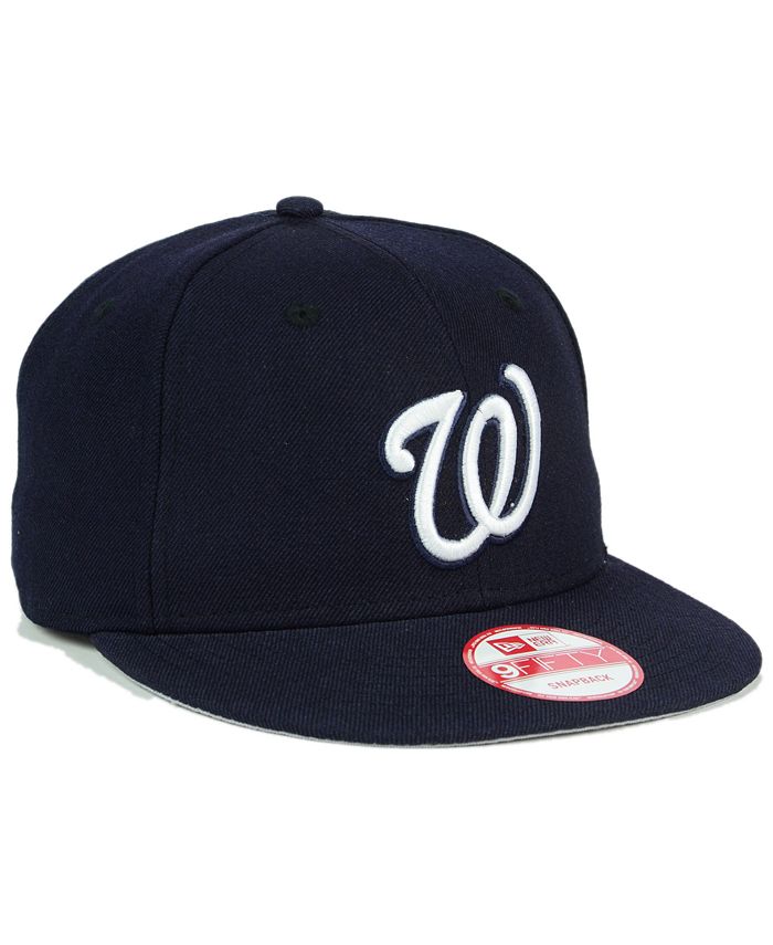 New Era Washington Nationals C-Dub 9FIFTY Snapback Cap - Macy's
