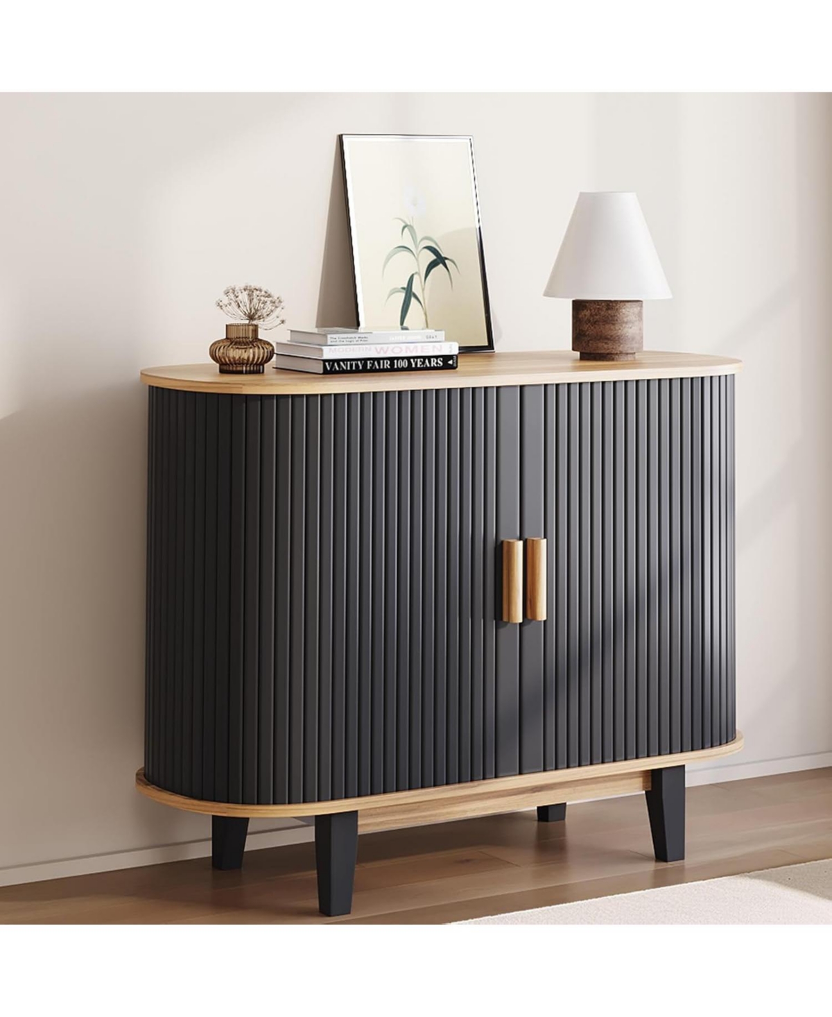 Click here for gaomon 40" Fluted Sideboard Buffer Cabinet  S... prices