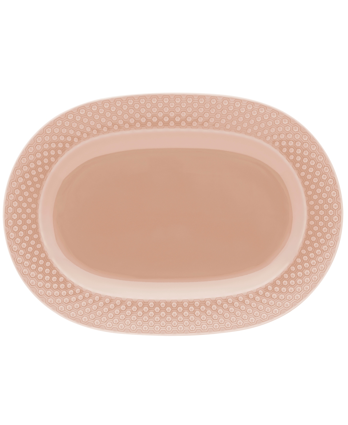 Click here for Noritake Kikko 14 Oval Platter - Pink prices