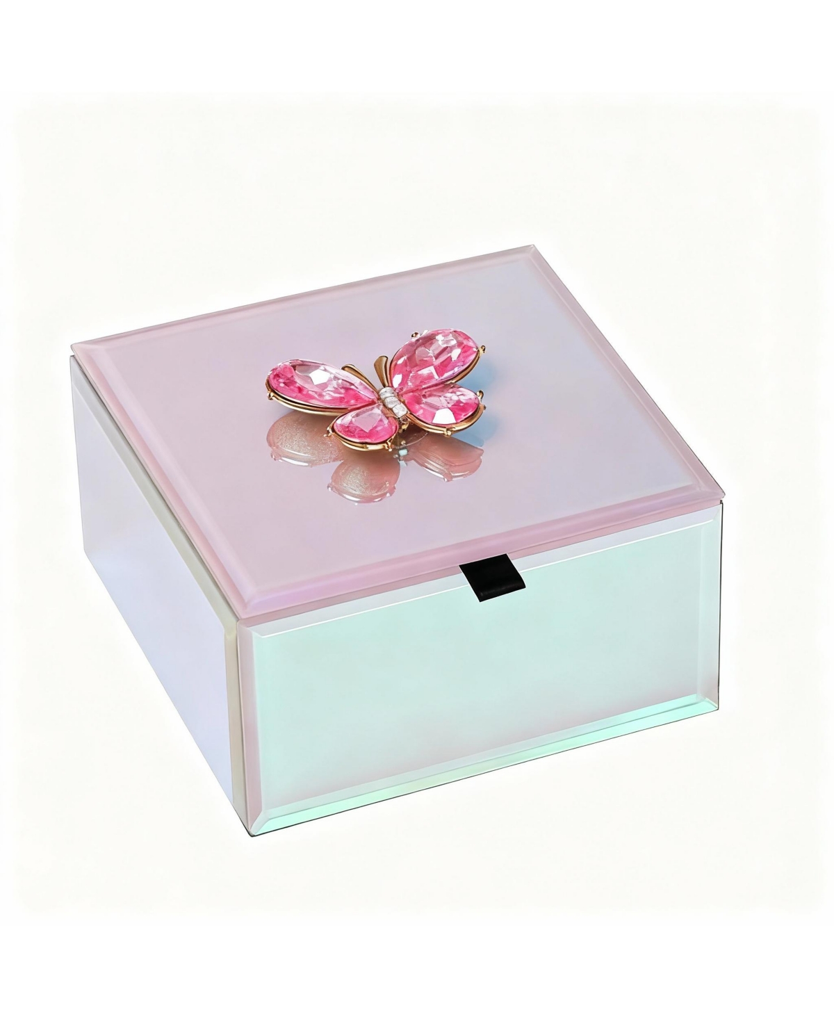 Click here for Yigii Handcrafted Glass Jewelry Box with Gradient... prices