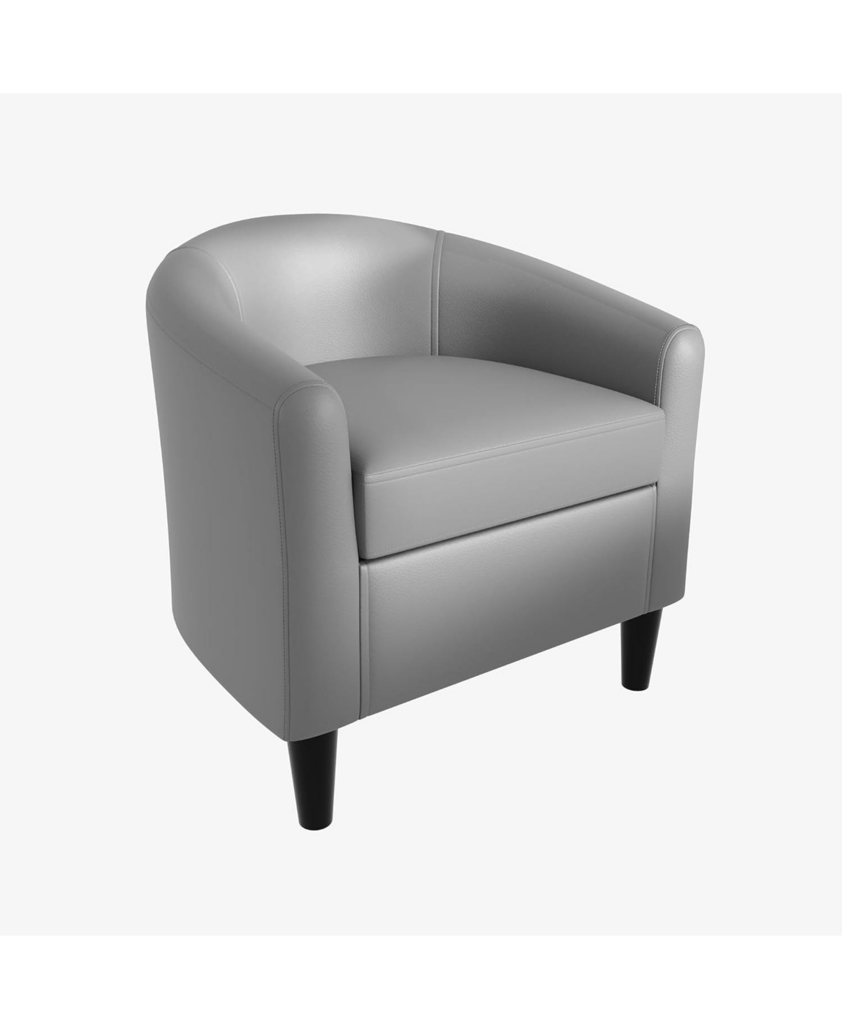 Click here for Gaomon Accent Chairs Faux Leather Chairs Barrel Cl... prices