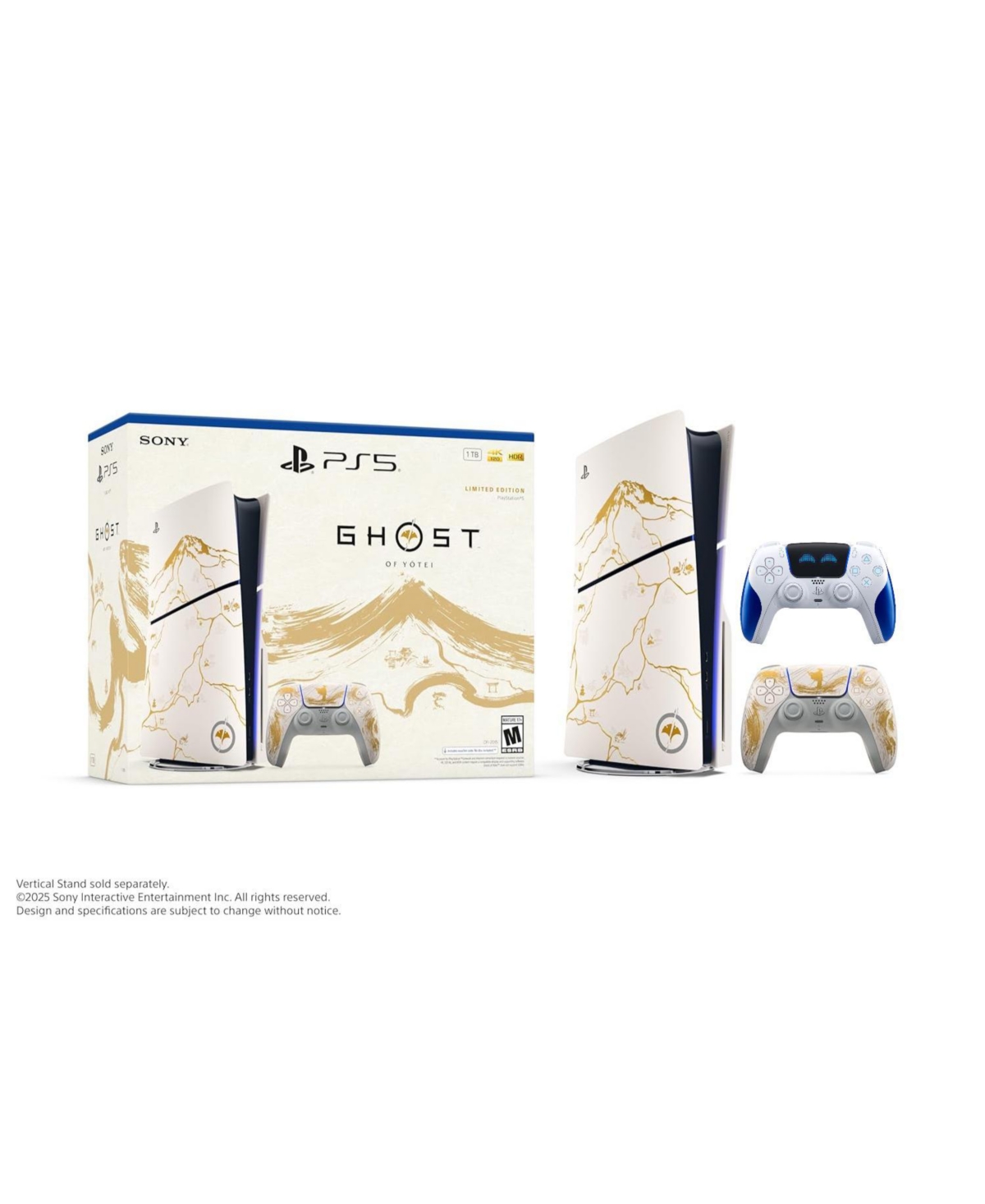 Click here for Sony PS5 Console Ghost of Yotei Gold Le Bundle + A... prices