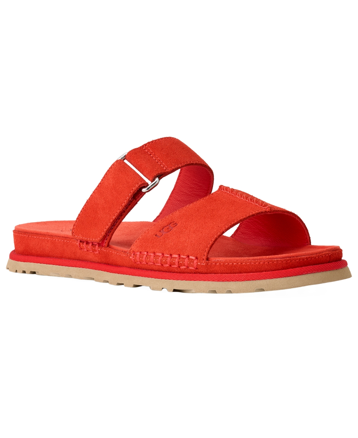 Click here for Ugg Womens GoldenGaze Slide Sandals - Red Pepper prices