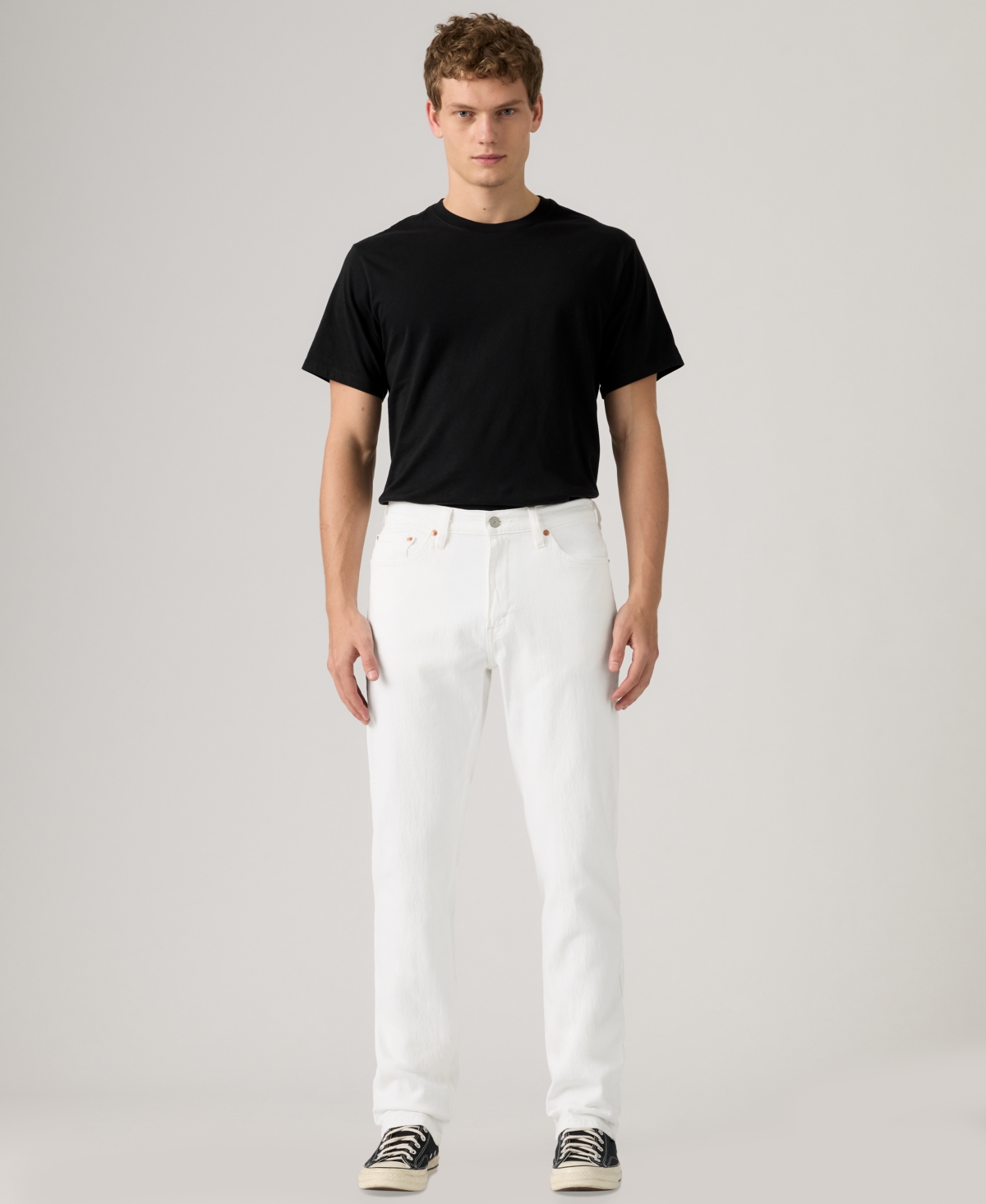 Click here for Levis Mens 541 Athletic Taper Stretch Jeans - Whit... prices