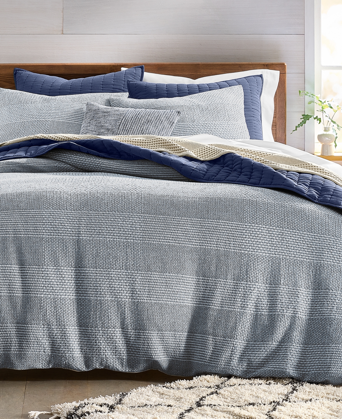 Click here for Oake Interlaced Basketweave 3-Pc. Comforter Set  K... prices