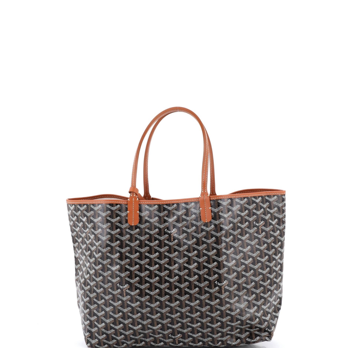Click here for Pre-Owned Goyard Pm Saint Louis Tote Coated Canvas... prices