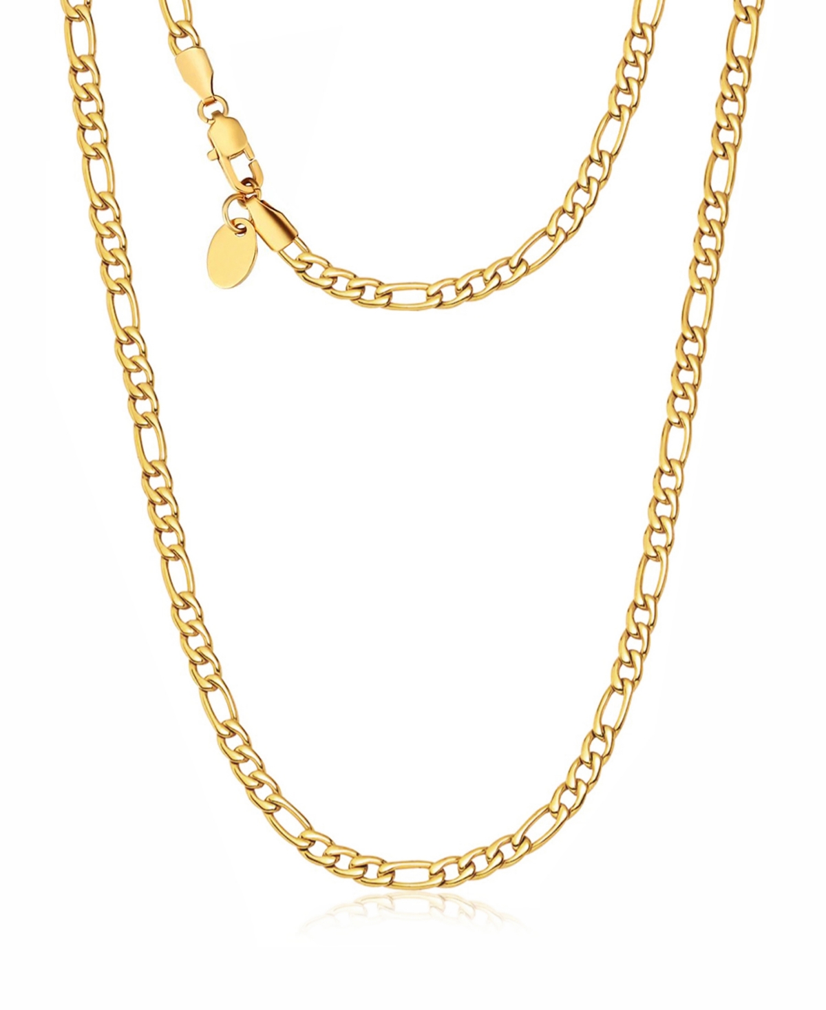 Click here for Rhona Sutton Mens Figaro Chain Necklace in 18k Gol... prices