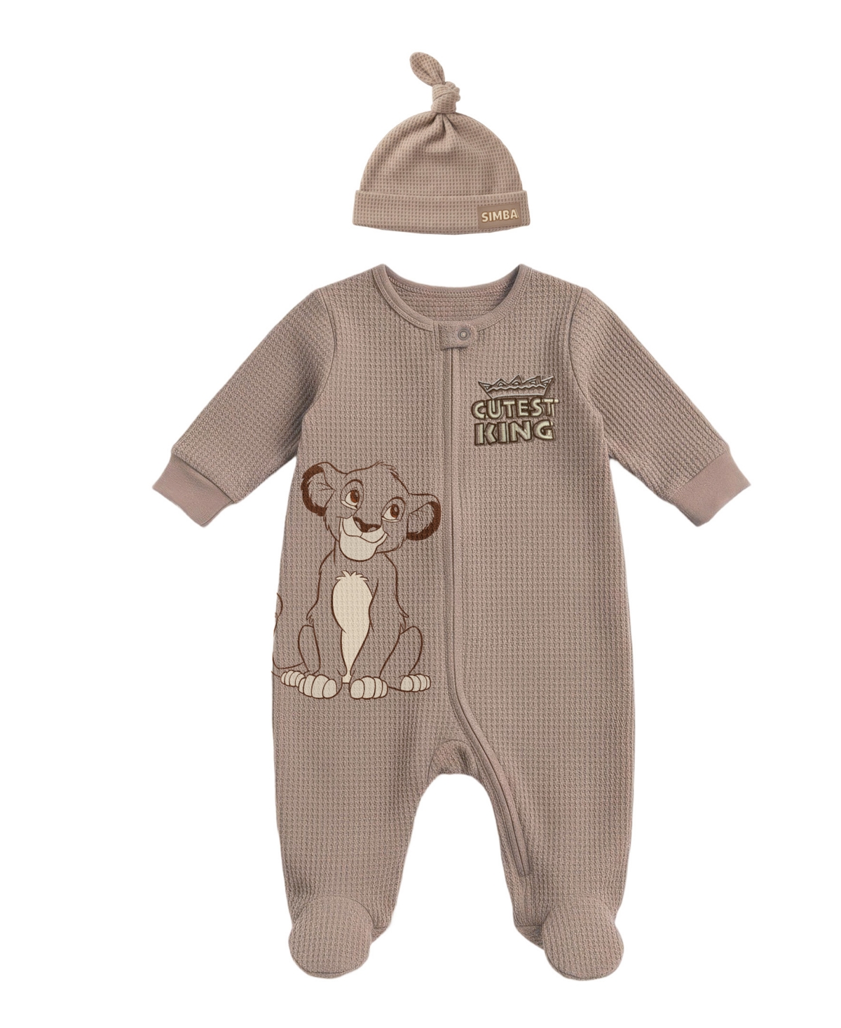 Click here for Disney Baby Boys Lion King Footed Coverall and Hat... prices