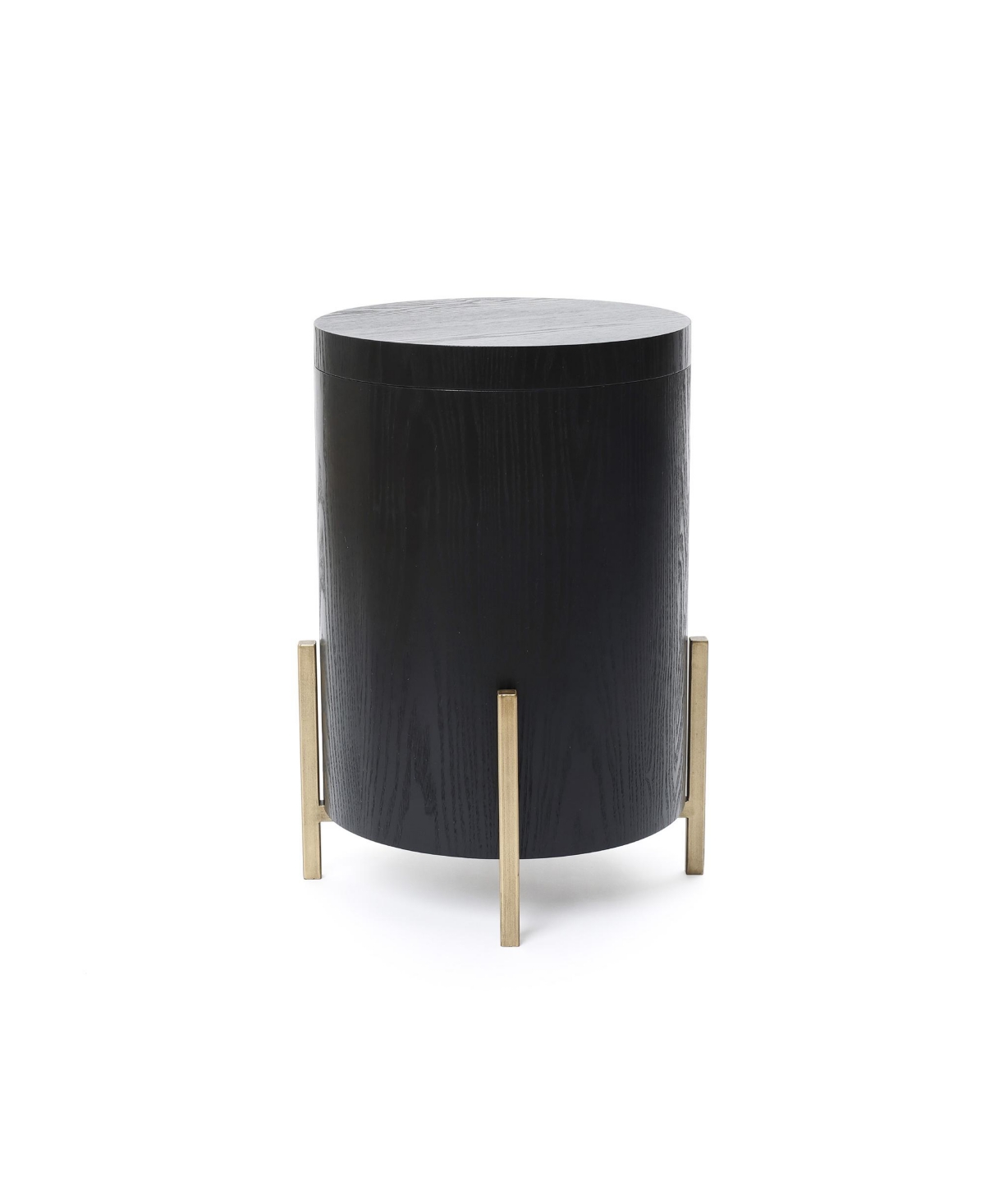 Click here for LuxenHome Black Mdf Round Side Table  21.8”... prices