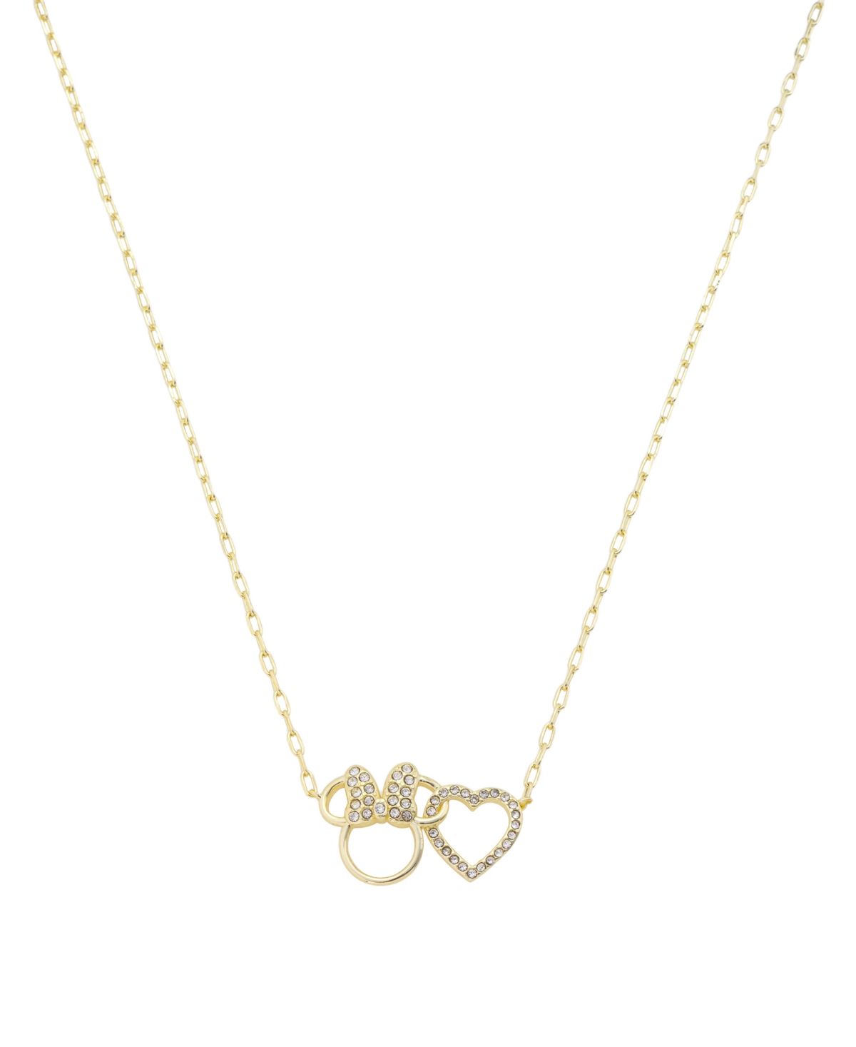 Click here for Disney Minnie Mouse Crystal Open Heart and Minnie... prices