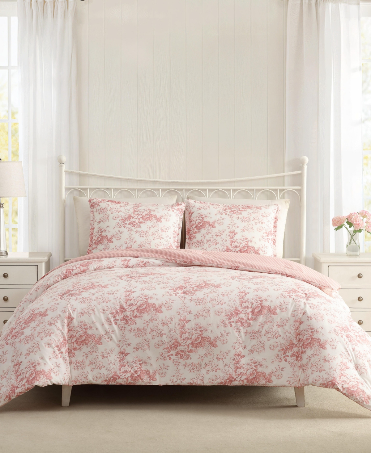 Click here for Laura Ashley Toile Delight 2-Pc. Comforter Set  Tw... prices