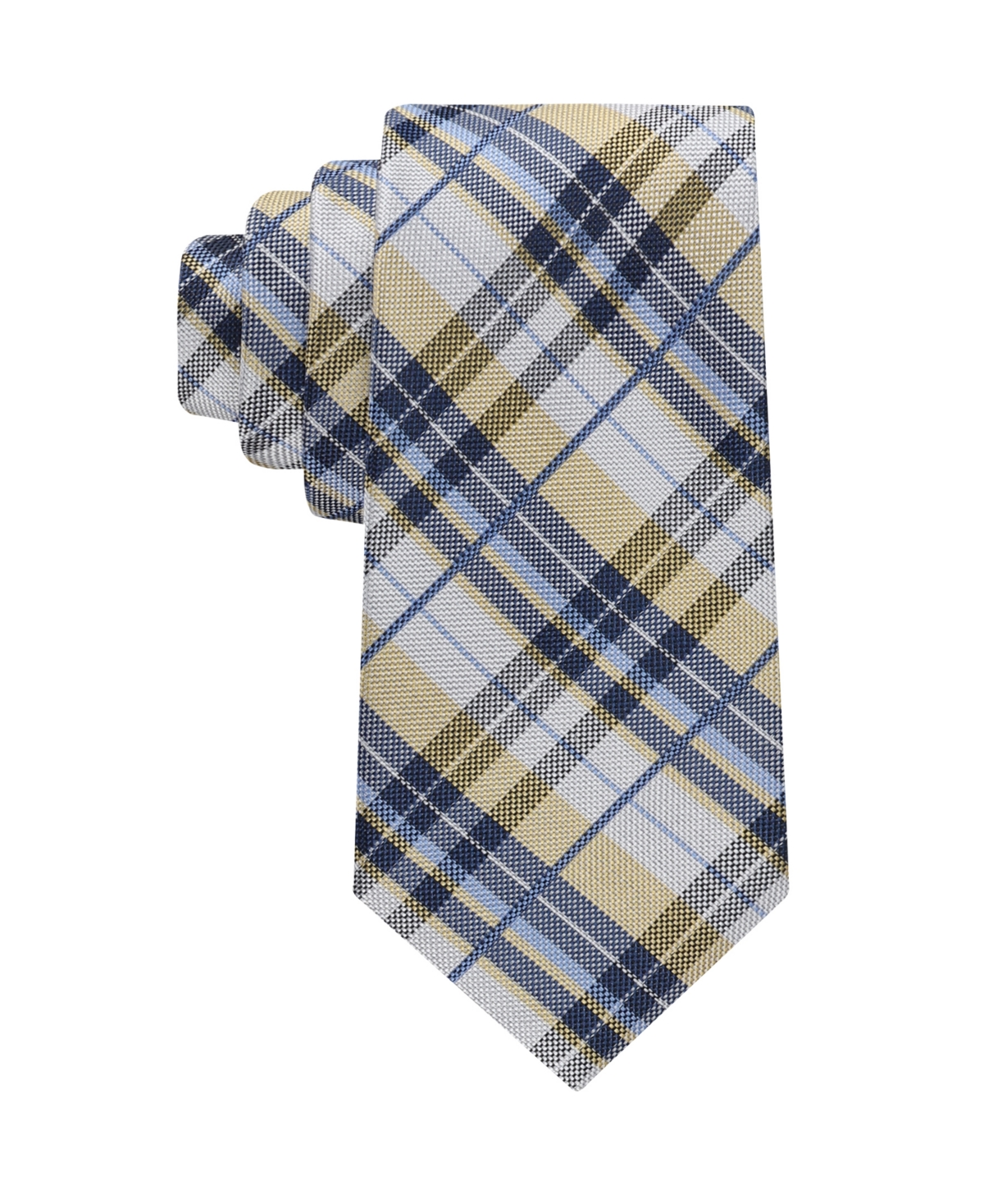 Click here for Tommy Hilfiger Mens Rhode Seasonal Plaid Tie - Yel... prices