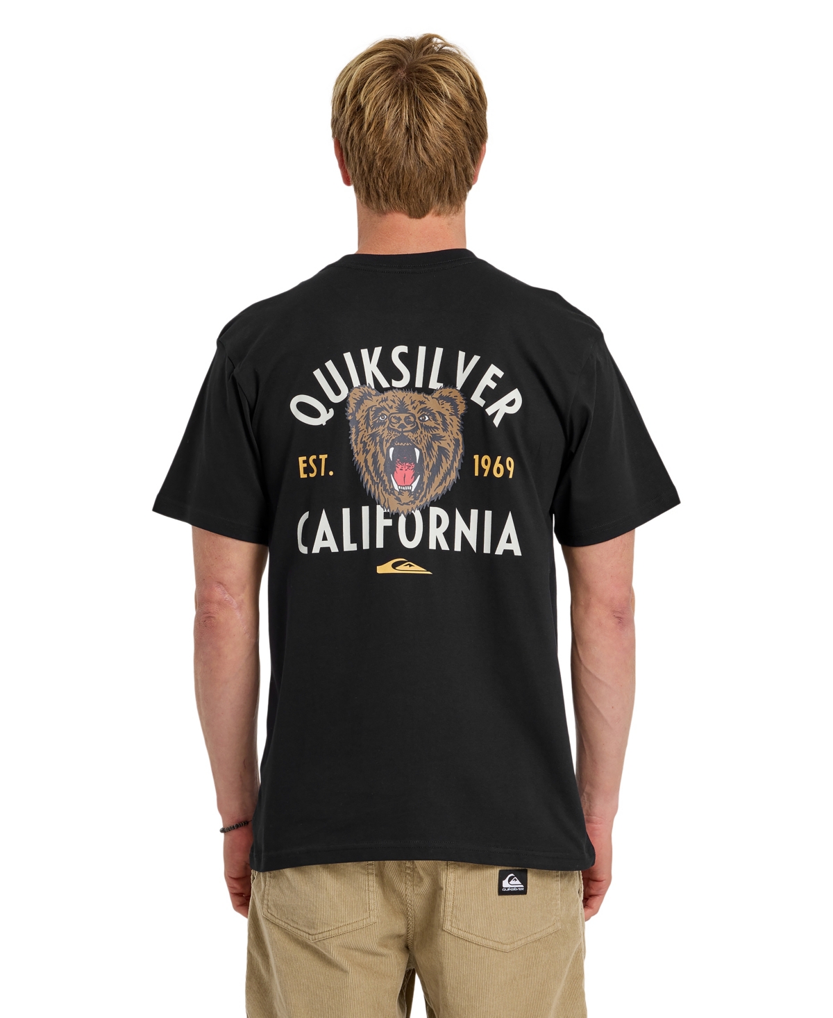 Click here for Quiksilver Mens Crewneck T-Shirt - Black prices
