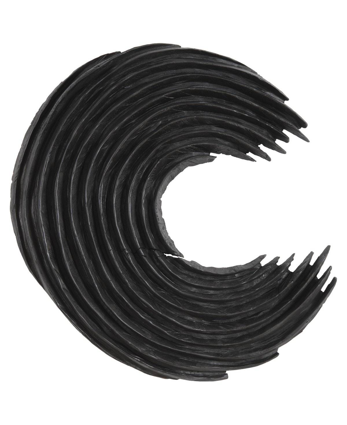 Click here for Phillips Collection Swoop Small Wall Art - Black prices