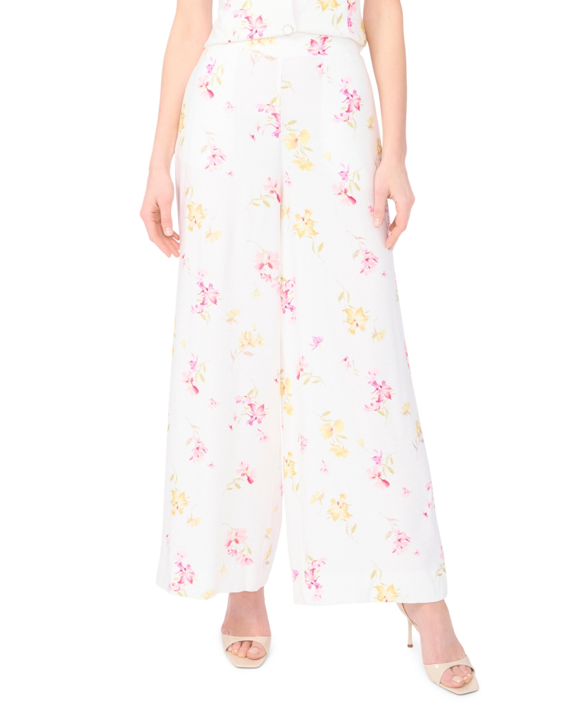 Click here for Vince Camuto Womens Wide-Leg Pants - Lemon Cream prices