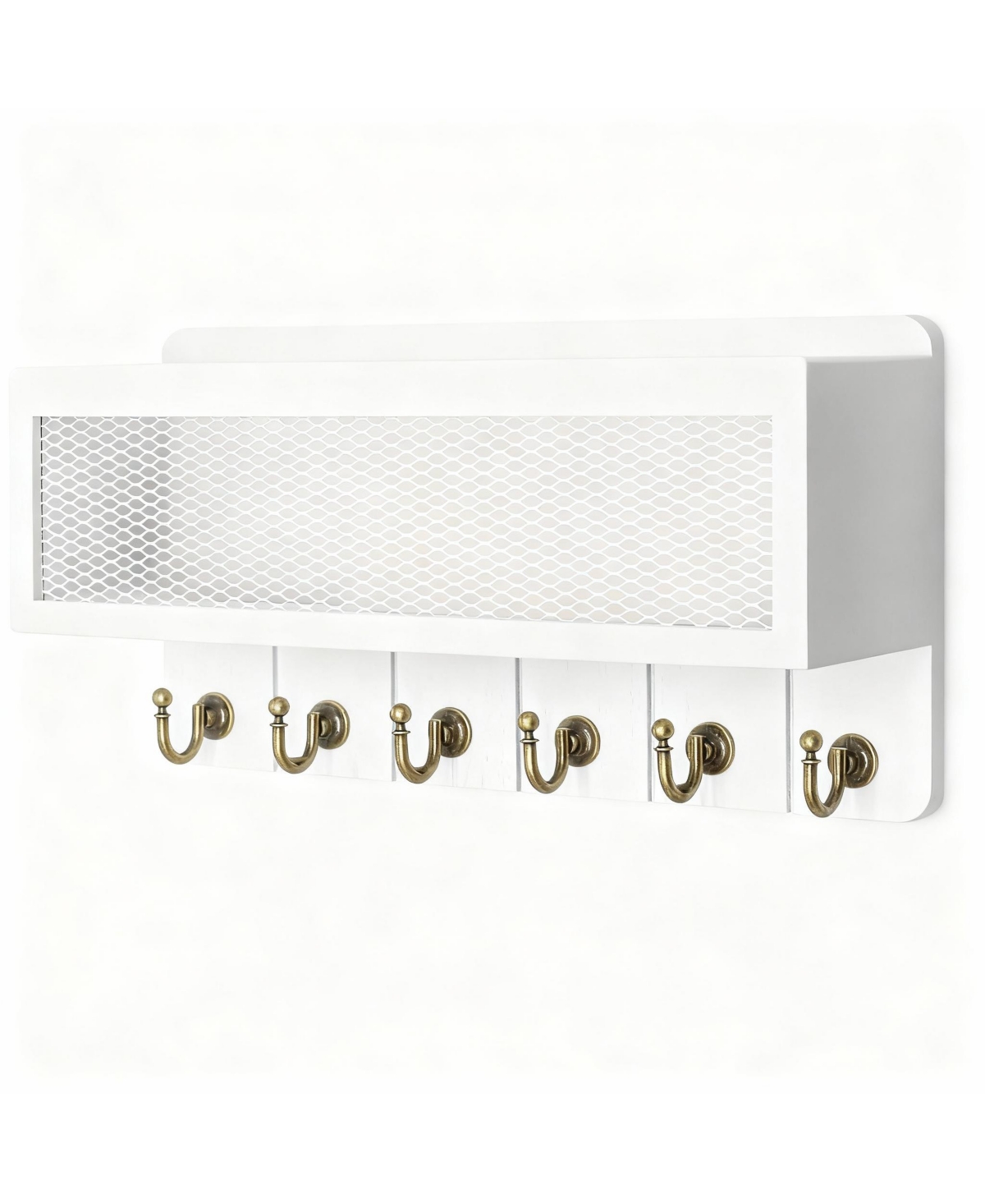 Click here for Yigii Rustic Key & Mail Holder with 6 Hooks - Stur... prices