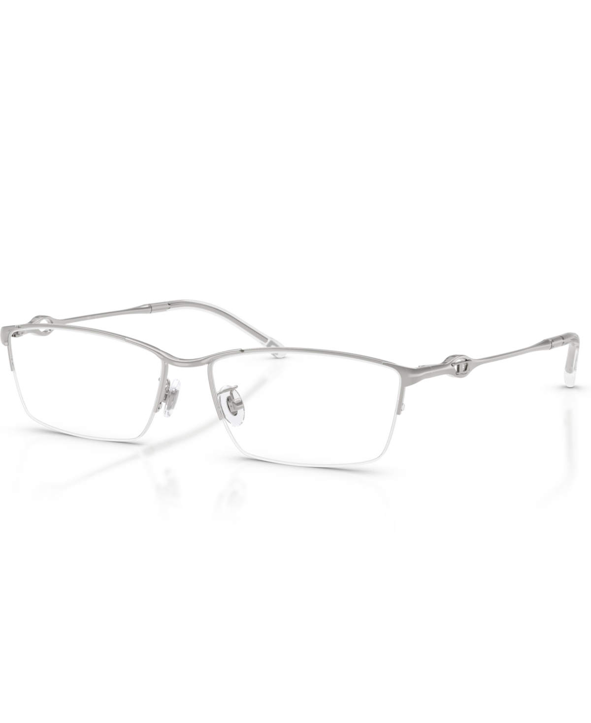 Click here for Diesel Unisex Rectangle Eyeglasses  DL5011D - Shin... prices