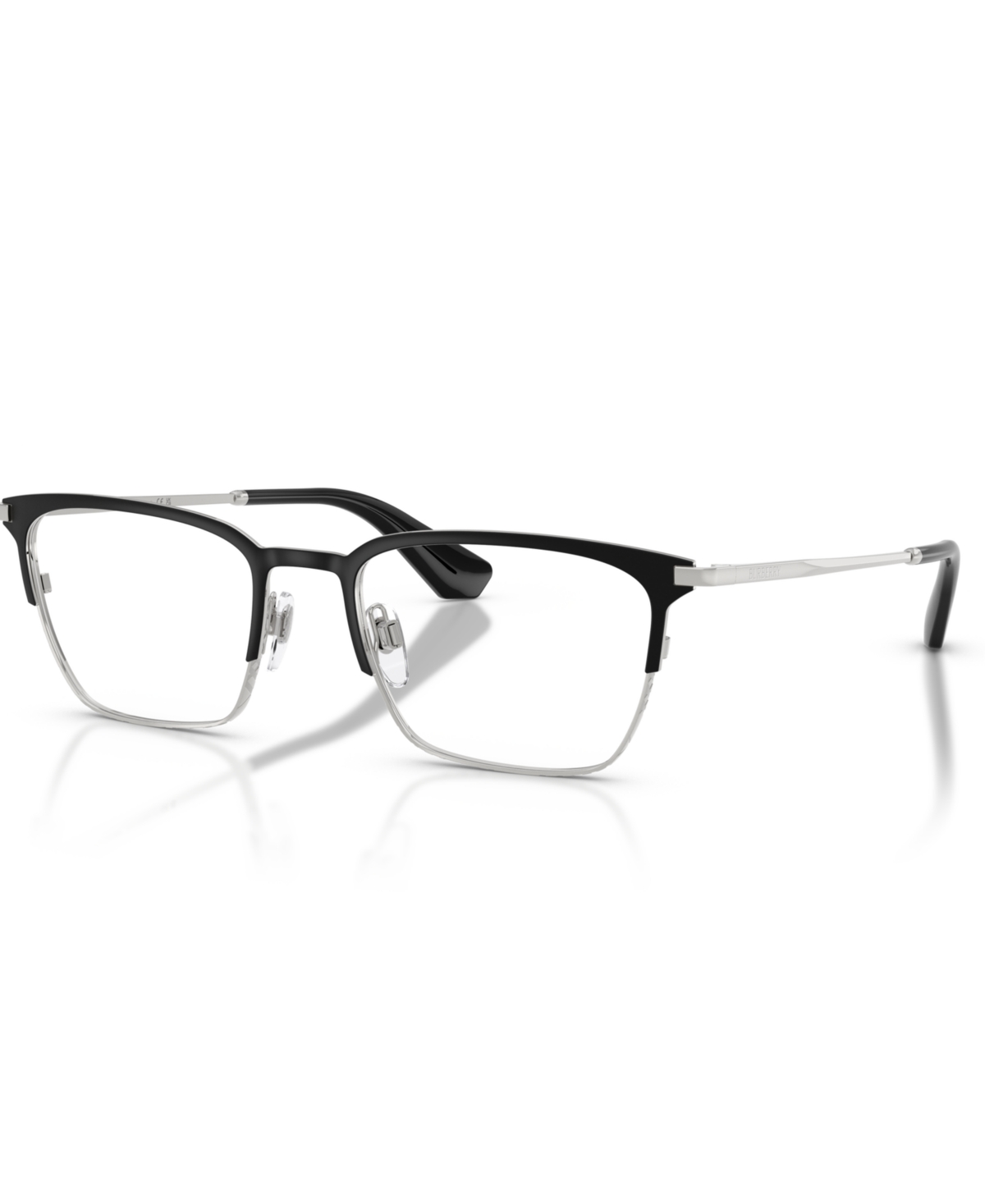 Click here for Burberry Mens Rectangle Eyeglasses  BE1401 - Black... prices