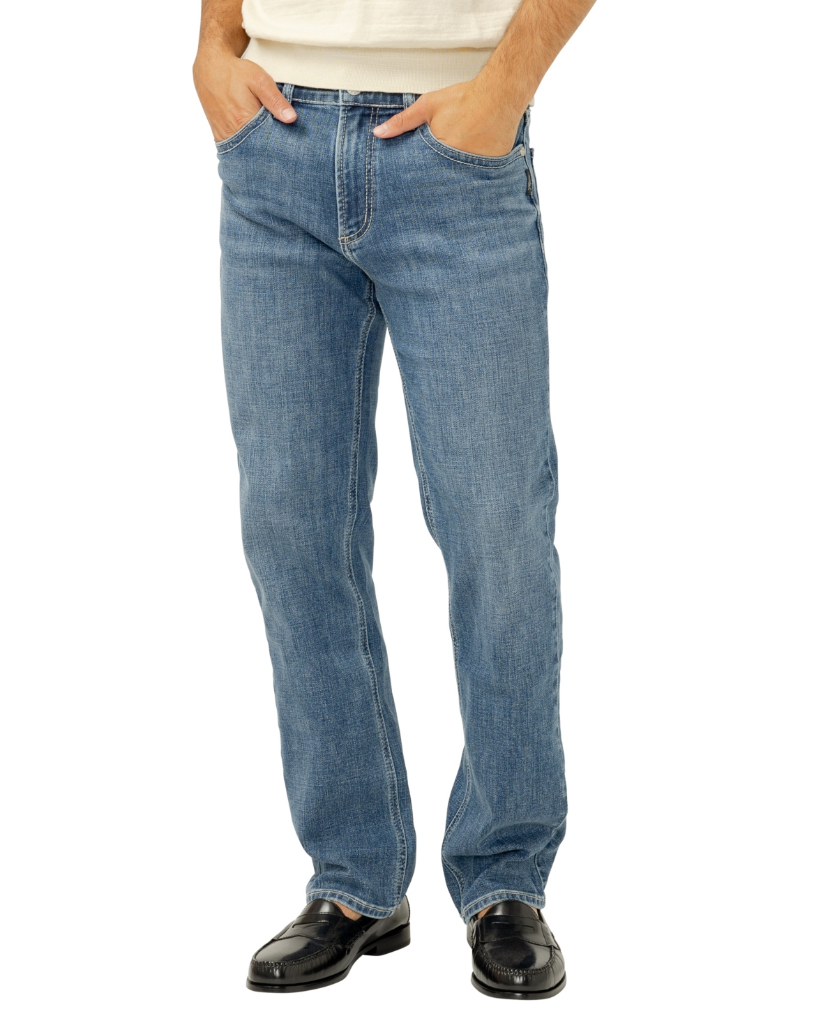 Click here for Silver Jeans Co. Mens Regular-Fit Jeans - Paraiso prices