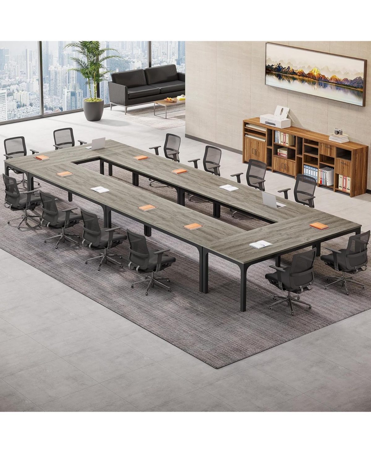 Click here for Tribesigns 6.5ft Conference Room Table  157.48... prices
