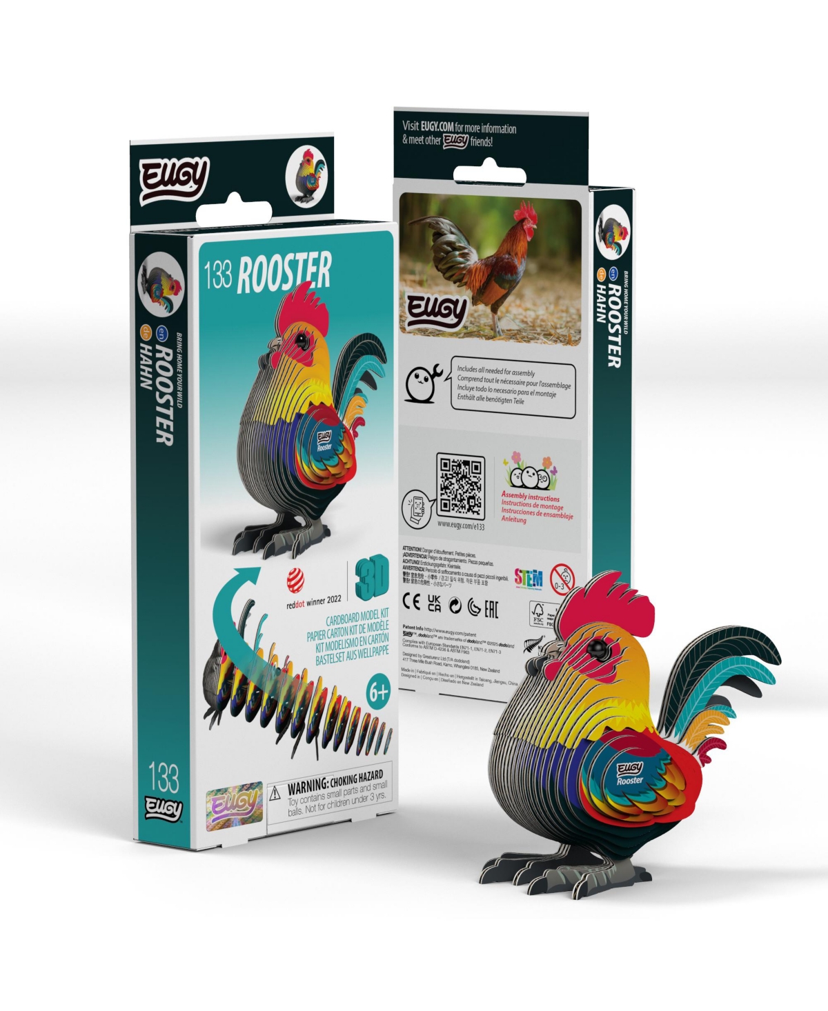 Click here for Eugy Rooster 3D Puzzle prices