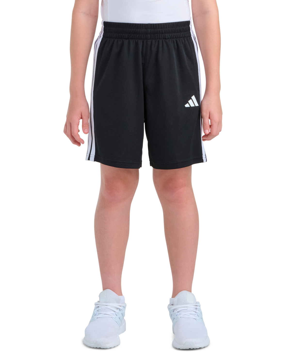 Click here for adidas Boys 8-18 Elastic Waistband Drawcord Shorts... prices