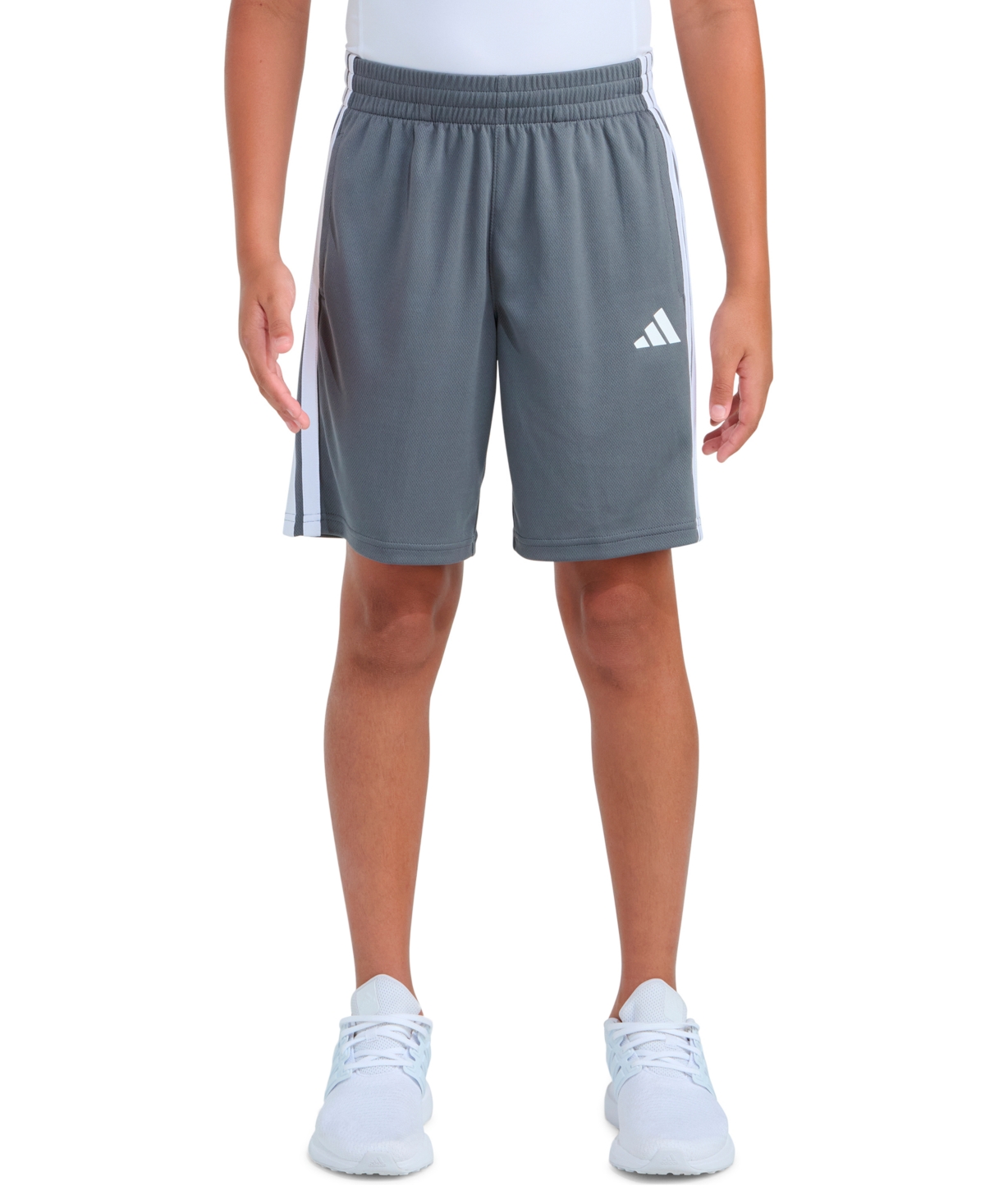 Click here for adidas Boys 8-18 Elastic Waistband Drawcord Shorts... prices