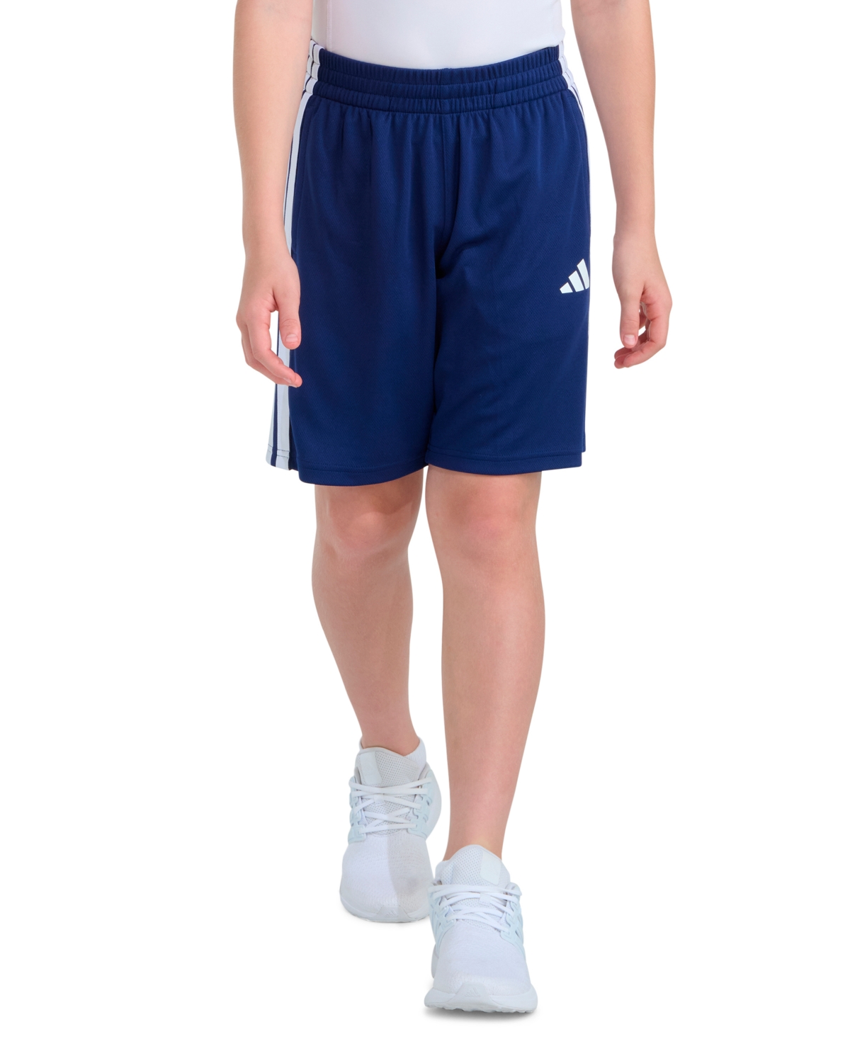 Click here for adidas Boys 8-18 Elastic Waistband Drawcord Shorts... prices