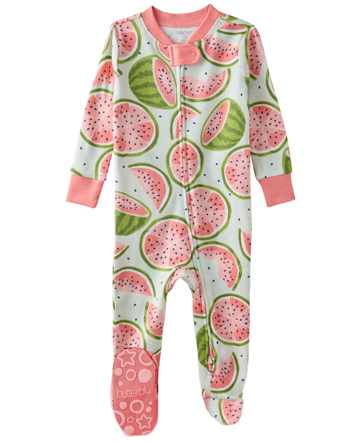 Click here for butterblu Baby Cruz Footed Sleeper Pajama - One In... prices