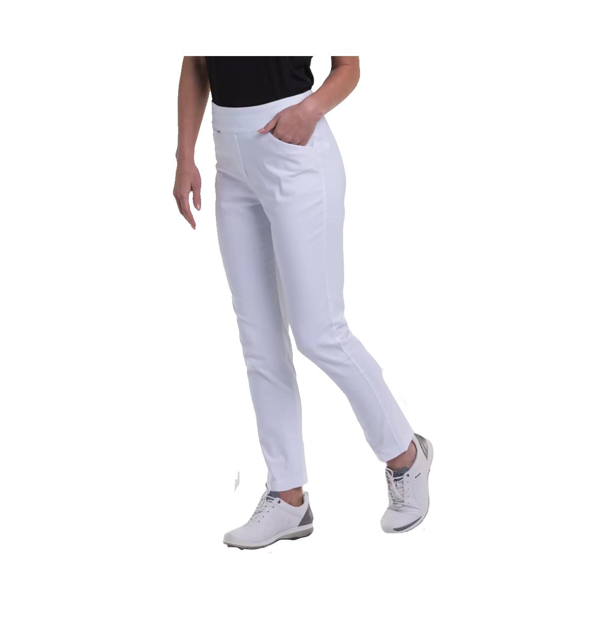 Click here for Ep Ny Womens Bi Stretch Slim Ankle Golf Pants - Wh... prices