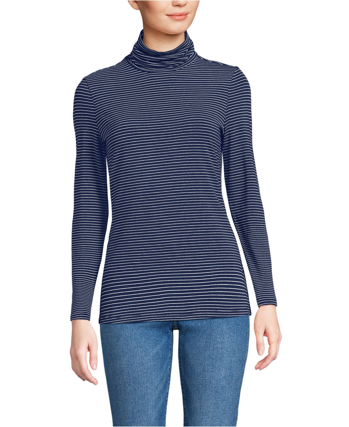 Click here for Lands End Womens Lightweight Jersey Skimming Long... prices